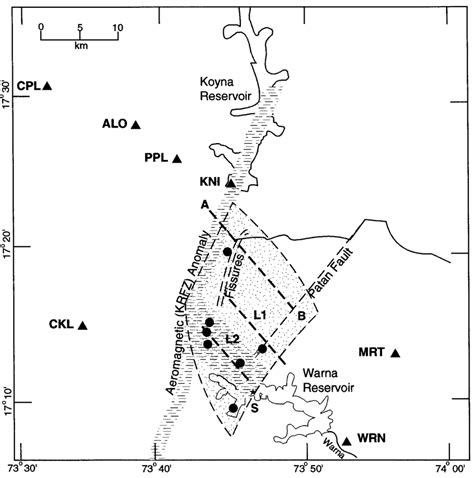 Interpreted Structural Boundaries From The Aeromagnetic Data The