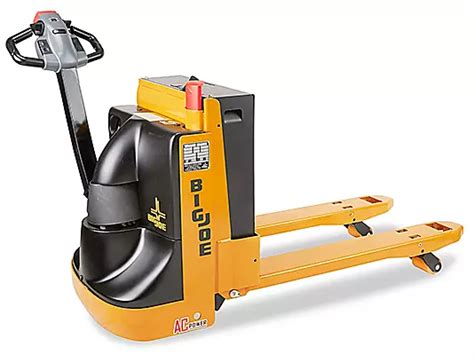 Big Joe® Deluxe Electric Pallet Truck 4 500 Lb H 4710 Uline