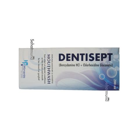 Dentisept Mouthwash 200ml Sehatmund Online Medicine