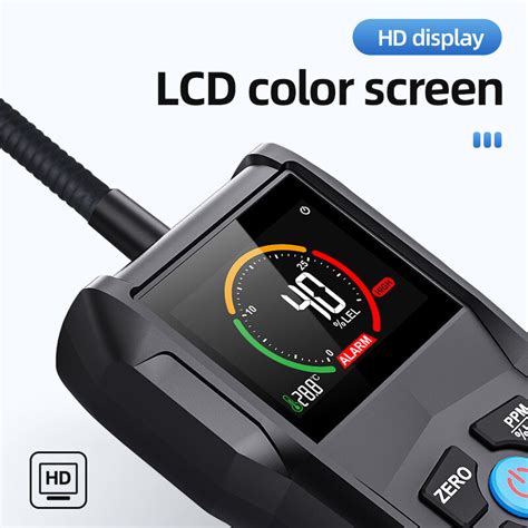 가연성 가스 분석기 메탄 누출 위치 테스터 농도 계량기 스마트 센서 일산화탄소 가스 누출 감지기 Cgd02a 도구 세트