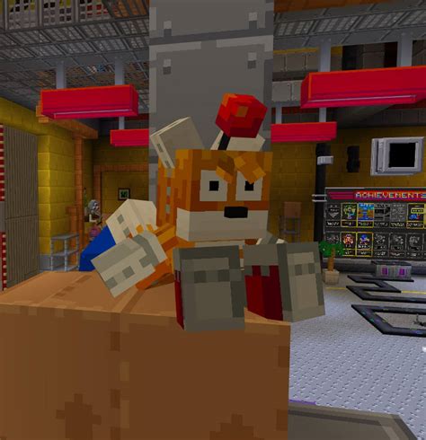 Tails Doll In Minecraft X Sonic Dlc By Fizzylyz On Deviantart