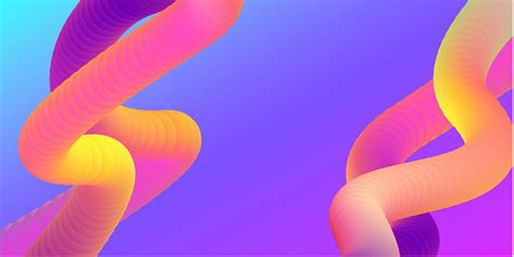 추상적 인 구성3d 웜 모양의 줄무늬 그라디언트 배경 추상적 인 그라데이션에 대한 스톡 벡터 아트 및 기타 이미지 그라데이션 원형 3차원 형태 Istock