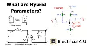 H Parameters Hybrid Parameters What They Are How To Find Them Electrical4U
