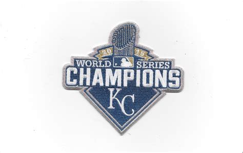 🔥 Free Download Kansas City Royals World Series Champions Patch By