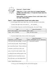Understanding Work Centers In Supply Chain Management Exercise Course Hero