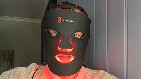 Bon Charge Red Light Face Mask Review Turn Back Time With This
