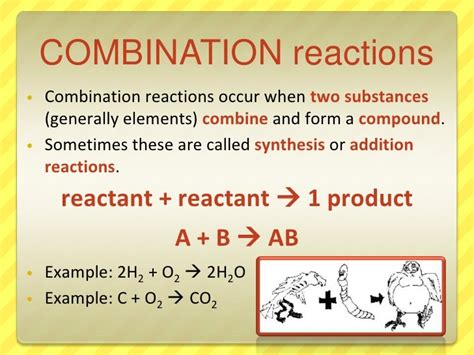 Combination Reaction