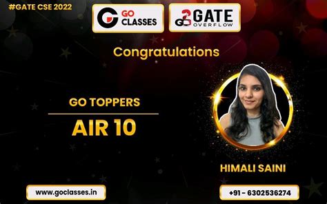 Go Classes On Linkedin Gotoppers Gatecse Gate2022 Air10 Gate