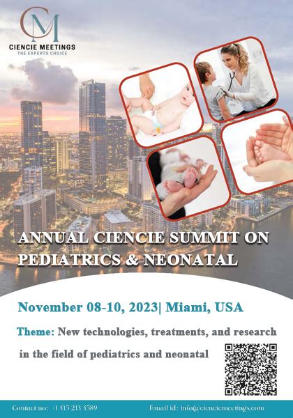 Annual Ciencie Summit On Pediatrics And Neonatal Kindcongress
