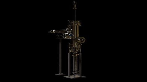 Molecular Beam Epitaxy Chamber 3d Model Cgtrader