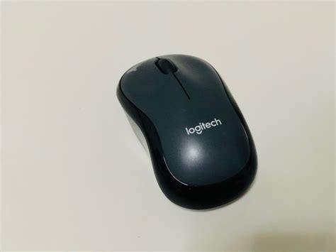 Logitech M Silent Wireless Mouse Black Computers Tech Parts Accessories Mouse