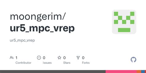 Github Moongerim Ur Mpc Vrep Ur Mpc Vrep