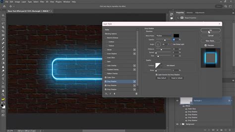 Realistic Neon Light Effect In Photoshop Everything Explained