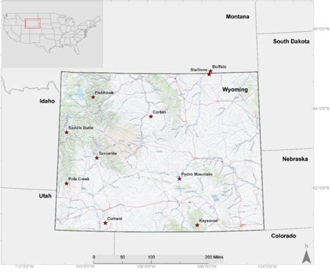 Figure 1 From Predicting Fire Propagation Across Heterogeneous Landscapes Using Wyofire A Monte