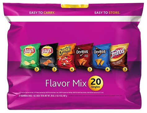 What Is A Standard Size Bag Of Chips
