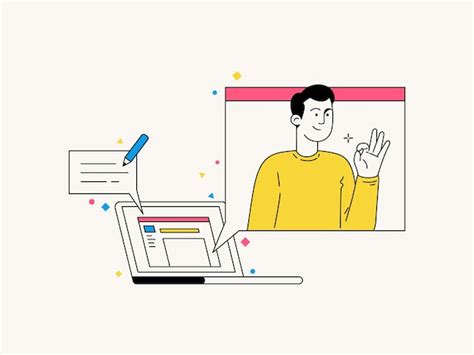 Premium Vector Feedback Process Hand Drawn Vector Illustration For Ui Ux