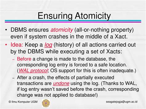 Ppt Introduction To Database Management Systems Concepts And