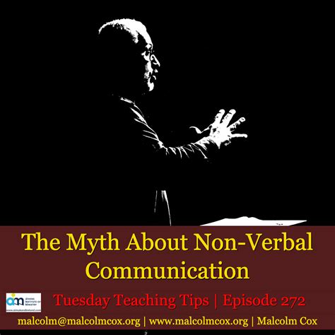 Tuesday Teaching Tips Episode 272 “the Myth About Non Verbal