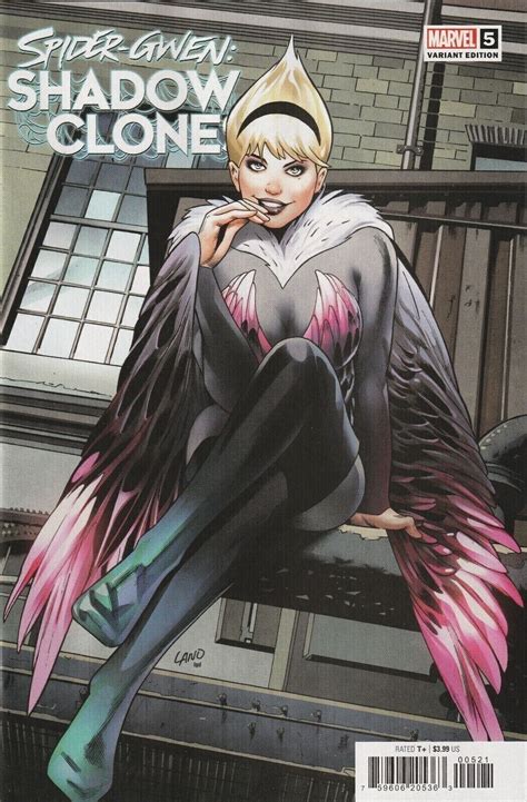 Spider Gwen Shadow Clones 2023 5 Nm Greg Land Variant Cover