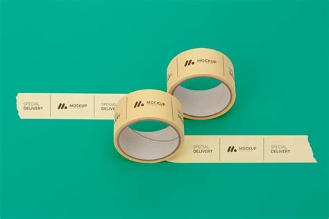 일반 접착 테이프 목업 롤 프리미엄 Psd 파일 일반 접착 테이프 목업 롤 프리미엄 Psd 파일