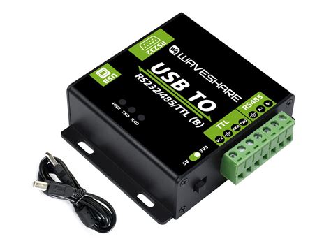 Getuscart Usb To Rs485 Rs232 Ttl Converter Industrial Digital Isolated Converter With Ch343g