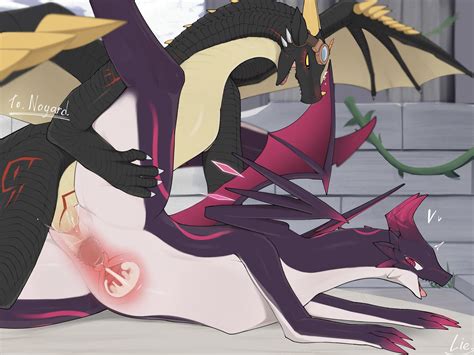 Rule 34 Blush Bodily Fluids Chartreuse Liend Cum Cum Inside Dragon Duo Ejaculation Erection