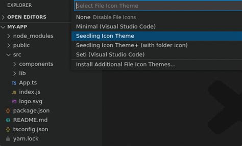 Seedling Icon Theme Visual Studio Marketplace
