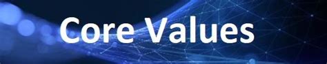Articulating Core Values