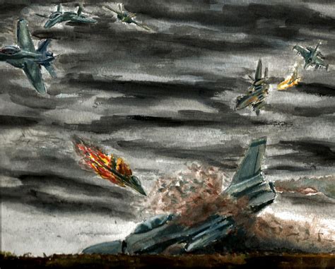 Battle In The Sky By Air Artist On Deviantart