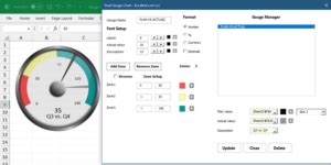 How To Create Gauge Chart In Excel Easy Steps