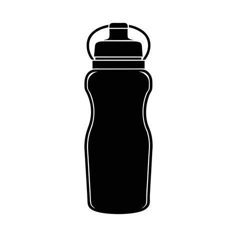 Water Bottle Silhouette 66148455 Vector Art At Vecteezy