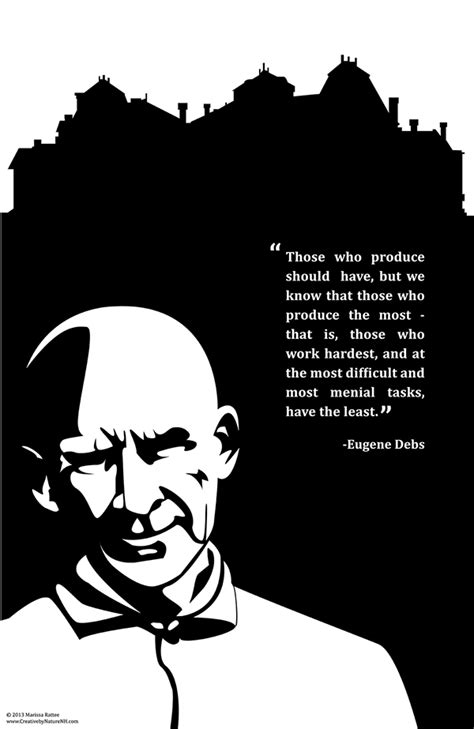 Eugene Debs Quote Poster On Behance