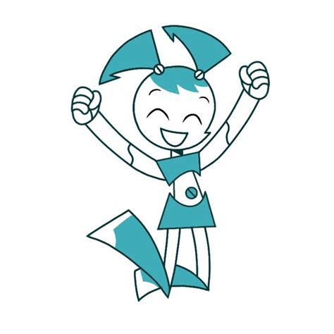 Jenny Wakeman Xj9 Jumping For Joy Art Made By Me D Teenage Robot