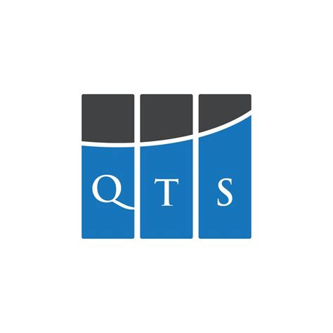 Qts Letter Logo Design On White Background Qts Creative Initials