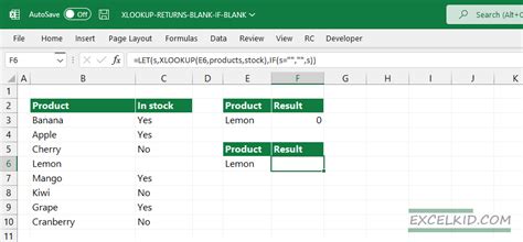Xlookup Return Blank If Blank Excel Bootcamp