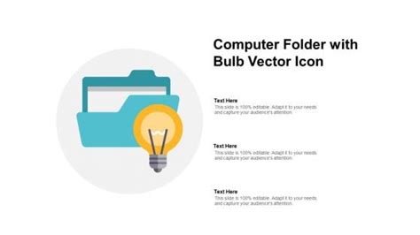 Bulb With Folder Powerpoint Templates Slides And Graphics