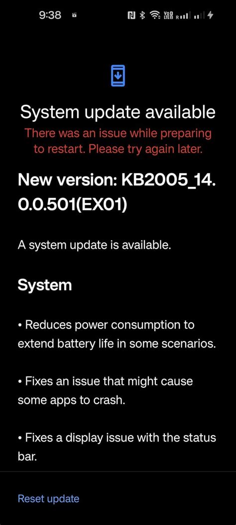 Anyone Faced Similar Issue While Installing This Update Roneplus8t