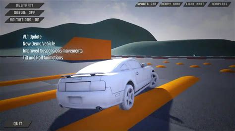 Arcade Vehicle System Game Assets Free