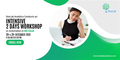 Dexlab Analytics Conducts A 2 Days Workshop On Automation Of Spreadsheets In Ms Excel
