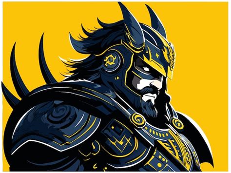 Warrior Vector Illustration Premium Ai Generated Vector