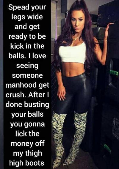 Ballbusting Captions Carmella Kick By Nvknight On Deviantart