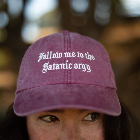 Baja Cum Blast Follow Me To The Satanic Orgy Bold Hats Supporting