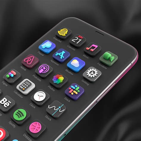 Ios 15 Big Sur 3d Icon Pack Behance