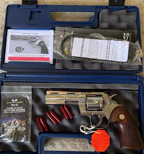 Colt Python With Wilson Combat Sights Caguns Net
