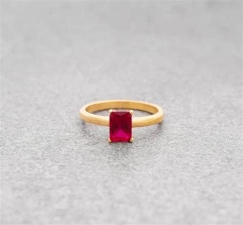 Buy Chopra Gems And Jewellery Brass Natural Ruby Stone Men And Women