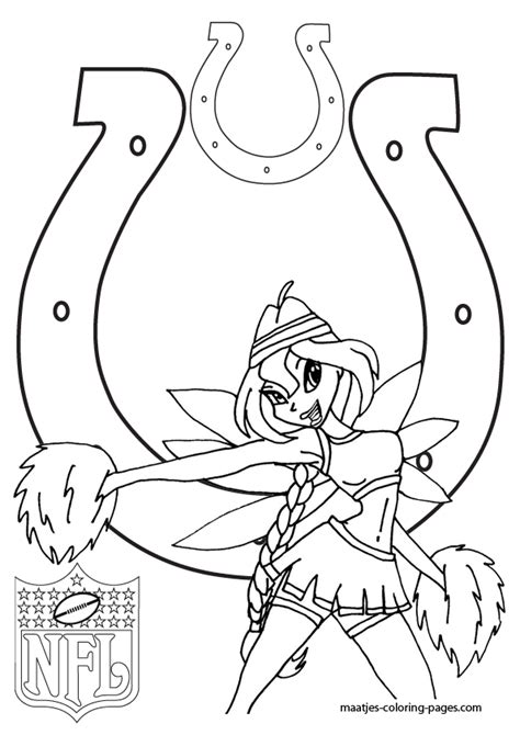 Indianapolis Colts Coloring Pages