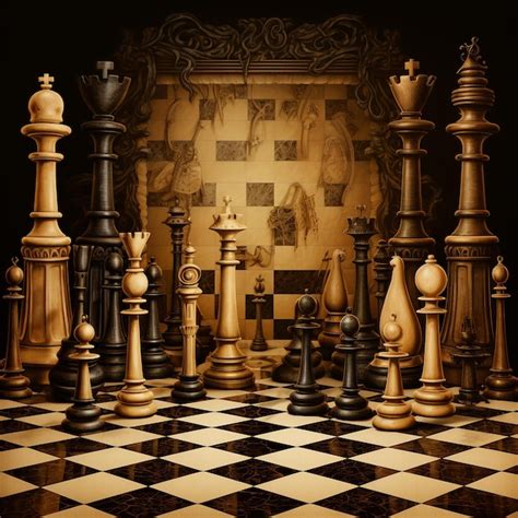 premium photo chessboard squares