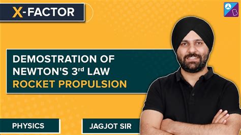 Demonstration Of Newton S Rd Law Rocket Propulsion Laws Of Motion Class Physics JEE