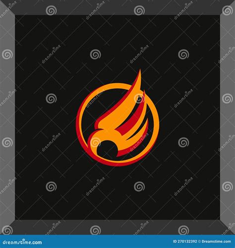 Simple Eagle Logo Stock Vector Illustration Of Symbol 270132392