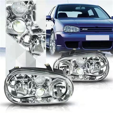 Vw Golf Mk4 1999 2006 Headlamps With Fog Lamps 12v